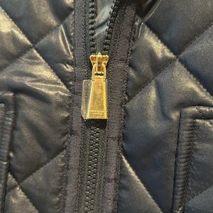 kate spade | Jackets & Coats | Nwt Kate Spade Quilted Vest Navy Blue ...